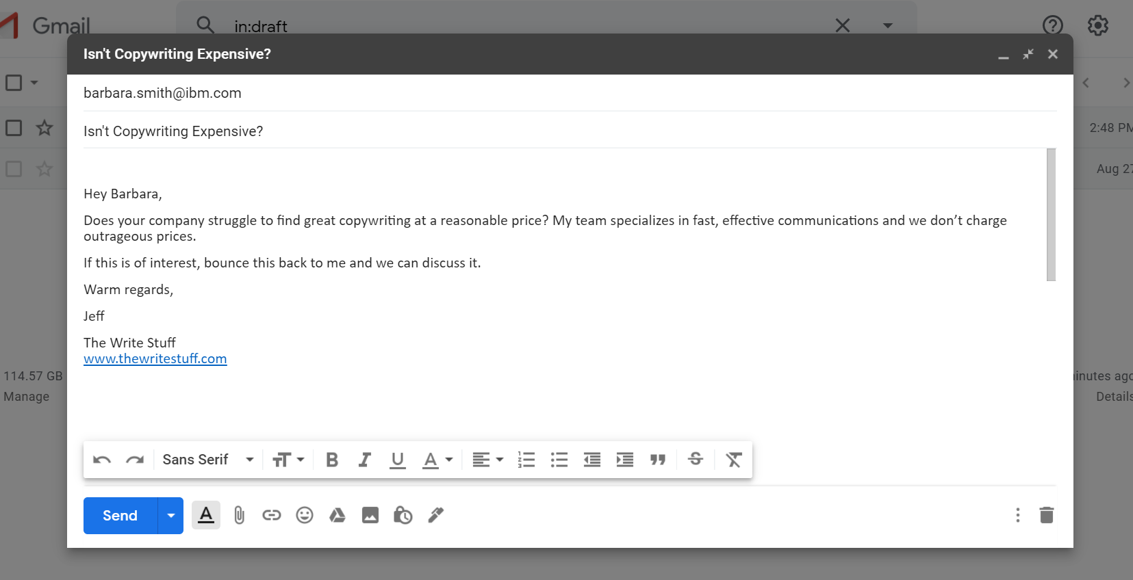 Plain Text or Fancy HTML Email? Pagei - The Marketing Sage i